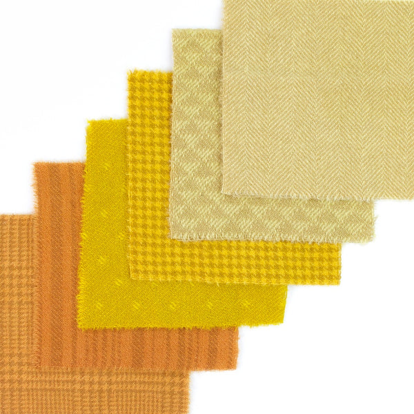 Yellow - Textured Paint Chips - The Cotton Harvest Quilt Shop