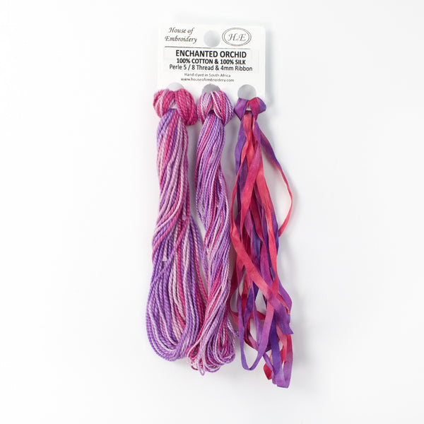 Enchanted Orchid Thread Pack - The Cotton Harvest Quilt Shop