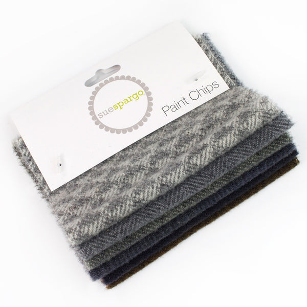 Grey - Textured Paint Chips - The Cotton Harvest Quilt Shop